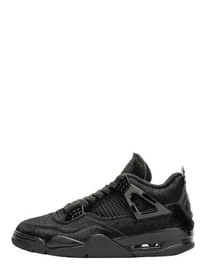 JORDAN Jordan Air 4 Retro X Olivia Kim 'No Cover' Sneakers Black/black
