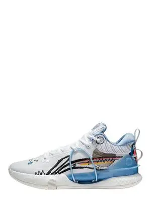 LI-NING Speed Premium 'christmas' Sneakers - White/blue