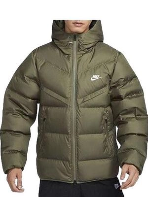 Nike Therma-fit Repel Hooded Puffer Jacket - Green