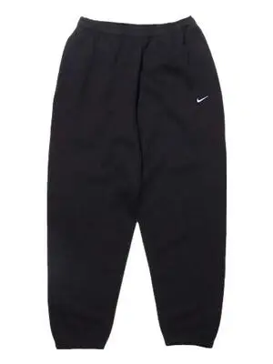 Nike Lab Solid Color Thermal Track Pants For - Black