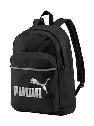 PUMA Core Base College Backpack - Black/white