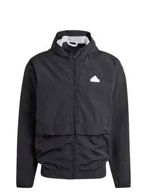 Adidas Full-zip Hooded Jacket - Black