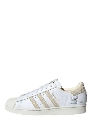 Adidas Disney X Superstar 'stitch' Sneakers - White
