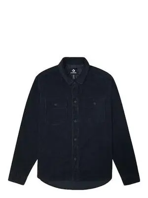 CONVERSE Sports Cargo Corduroy Shirt Jacket - Black