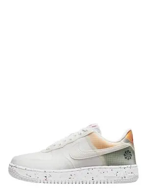 Nike Force 1 Crater Sneakers - White/orange