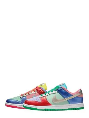 Nike Dunk Low "sunset Pulse" Sneakers - Orange/blue/pink