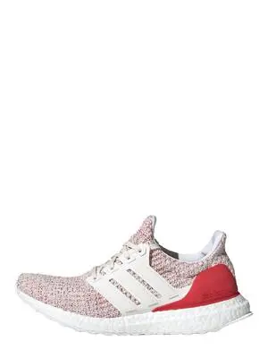 Adidas Ultraboost 4.0 Athletic Sneakers - White/red