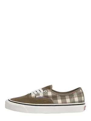 VANS Vans Anaheim Factory Authentic 44 DX Cord Plaid Sneakers Brown/white