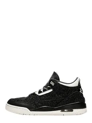 JORDAN 3 Retro "black - Black/sail