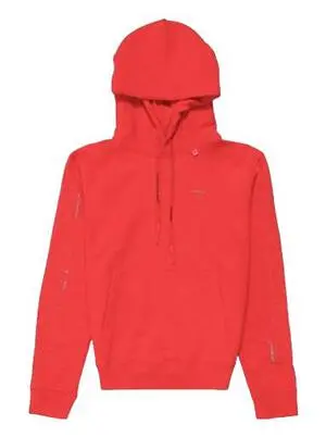OFF-WHITE Off-White Red Cotton Logo Hoodie
