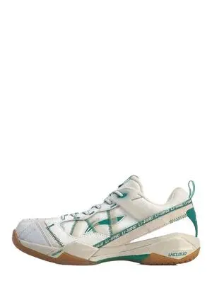 LI-NING Invincible Ace Badminton Shoes - Whitegraygreen