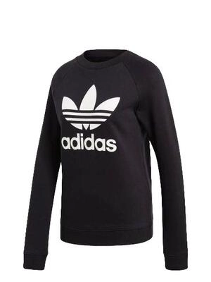 Adidas Originals Logo Sports Sweatshirt - Black