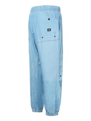 CONVERSE Elevated Woven Chambray Jogger Asia Sizing - Blue