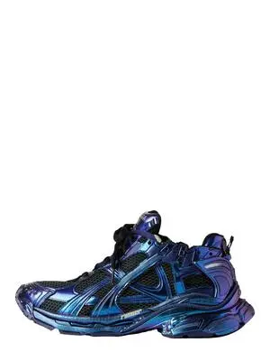 Balenciaga Runner Iridescent Sneakers - Blue