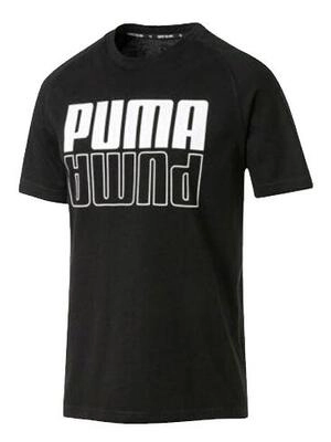 PUMA Printed T-shirt - Black