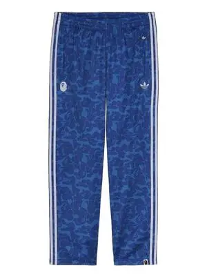 Adidas X Bape Firebird Track Pants Asia Sizing 'blue - Blue/white