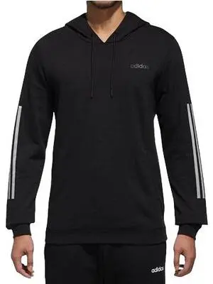 Adidas Neo Ce 3s Hdy Sports Casual Hooded Sweater - Black