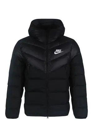 Nike Nike Sportswear Down Fill Hooded Jacket Black
