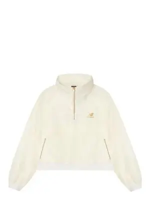NEW BALANCE Stand Collar Casual Jacket - Creamy
