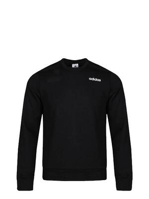 Adidas E Pln Crew Ft Knitted Hooded Shirt Sweater - Black