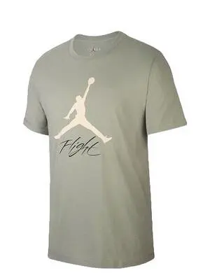 JORDAN Jumpman Flight Short Sleeve T-shirt - Gray