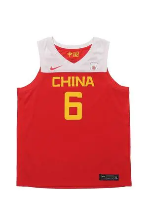 Nike China Team Basketball Jersey - Red