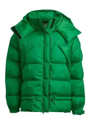 Adidas Mid-length Padded Winter Jacket - Green