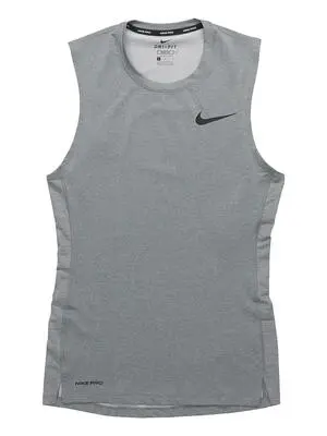 Nike Pro Sleeveless Training Tight Vest - Gray