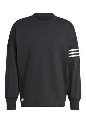Adidas Adicolor Neuclassics Long Sleeve Tee 'black - Grey