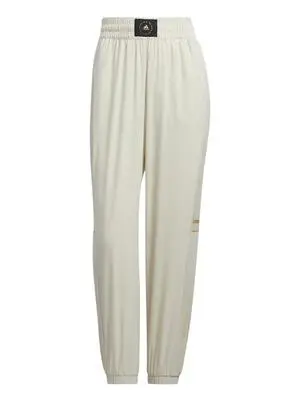 Adidas Elastic Cuff And Waistband Woven Pants - White
