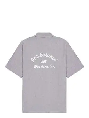 NEW BALANCE Athletics Sports Club Shirt Asia Sizing - Grey