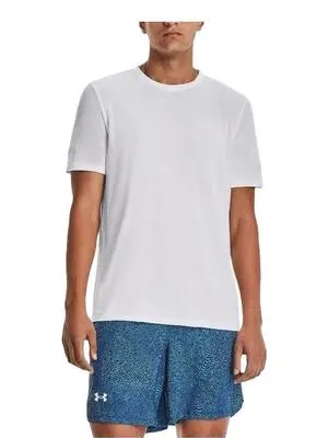 Under Armour Seamless Stride Short Sleeve - White