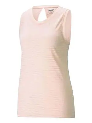 PUMA Studio Burnout Training Tank Top - Pink