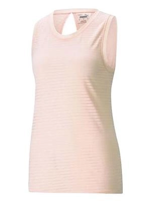 PUMA Studio Burnout Training Tank Top - Pink