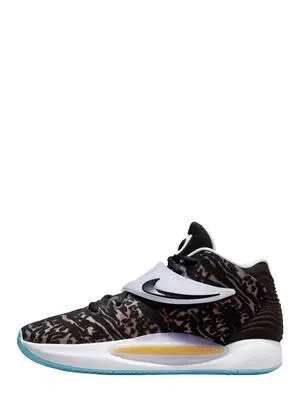 Nike Kd 14 Ep Basketball Sneakers - Black/white/copa