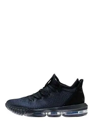 Nike Nike LeBron 16 Low "Triple Black" Athletic Sneakers Black