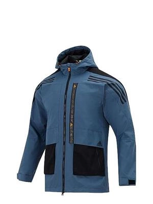 Adidas Hooded Zipper Cardigan Jacket - Default Color