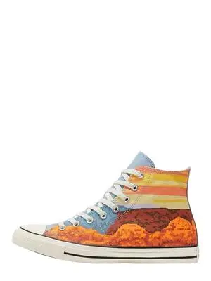 CONVERSE Chuck Taylor All Star High Top Sneakers - Yellow/blue