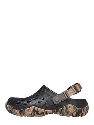 CROCS All-terrain Atlas Clogs - Black/cork