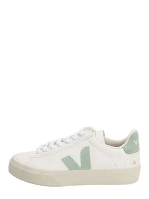 VEJA Campo Lace-up Sneakers - White/matcha