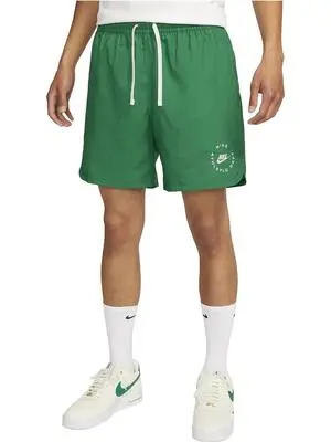 Nike Sport Essentials Woven Lined Flow Shorts - Malachite/white