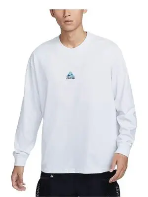 Nike Nike X Acg Lungs Long Sleeve T-shirt Asia Sizing 'summit White' Summit White/black