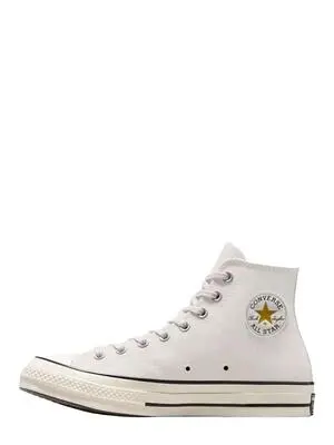 CONVERSE Chuck 70 High Top Suede Sneakers - White