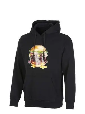 CONVERSE Graphic Pullover Hoodie - Black