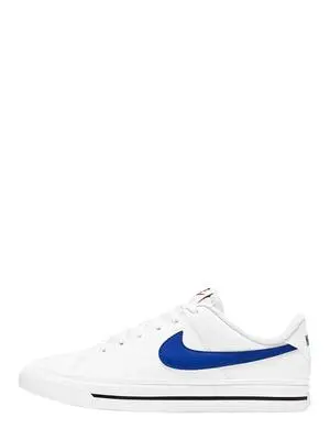 Nike Court Legacy Low Top Sneakers - White/black/blue