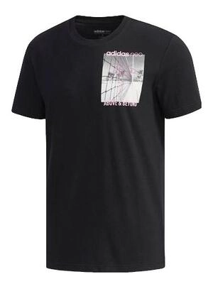 Adidas Neo Cs Su Tee Ss Round Neck Short Sleeve - Black