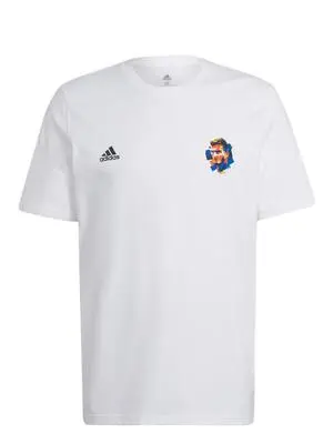 Adidas Beckham Alphabet Numeric Printing Soccer/football Athleisure Casual Sports Short Sleeve White - Multi-color