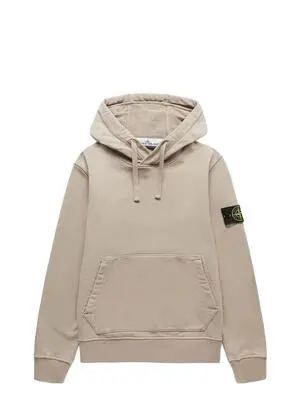Stone Island Drawstring Hoodie - Dove Grey