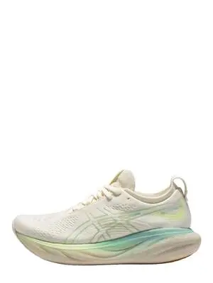 Asics ASICS GEL-Nimbus 25 Athletic Sneakers Cream White/green/blue