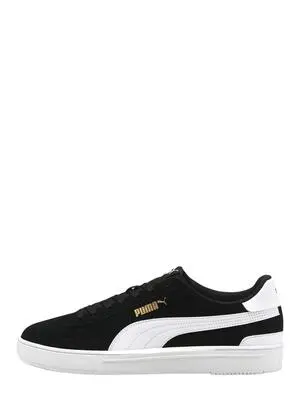 PUMA Saab Pro Suede Low Top Sneakers - Black/white